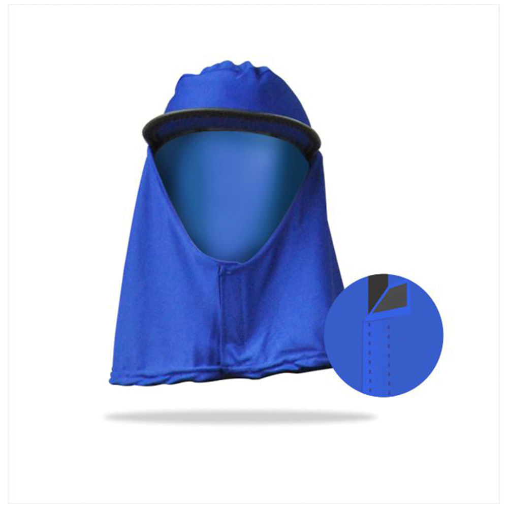 Touca Tipo Árabe Em Helanca Azul Nexus - Net Suprimentos