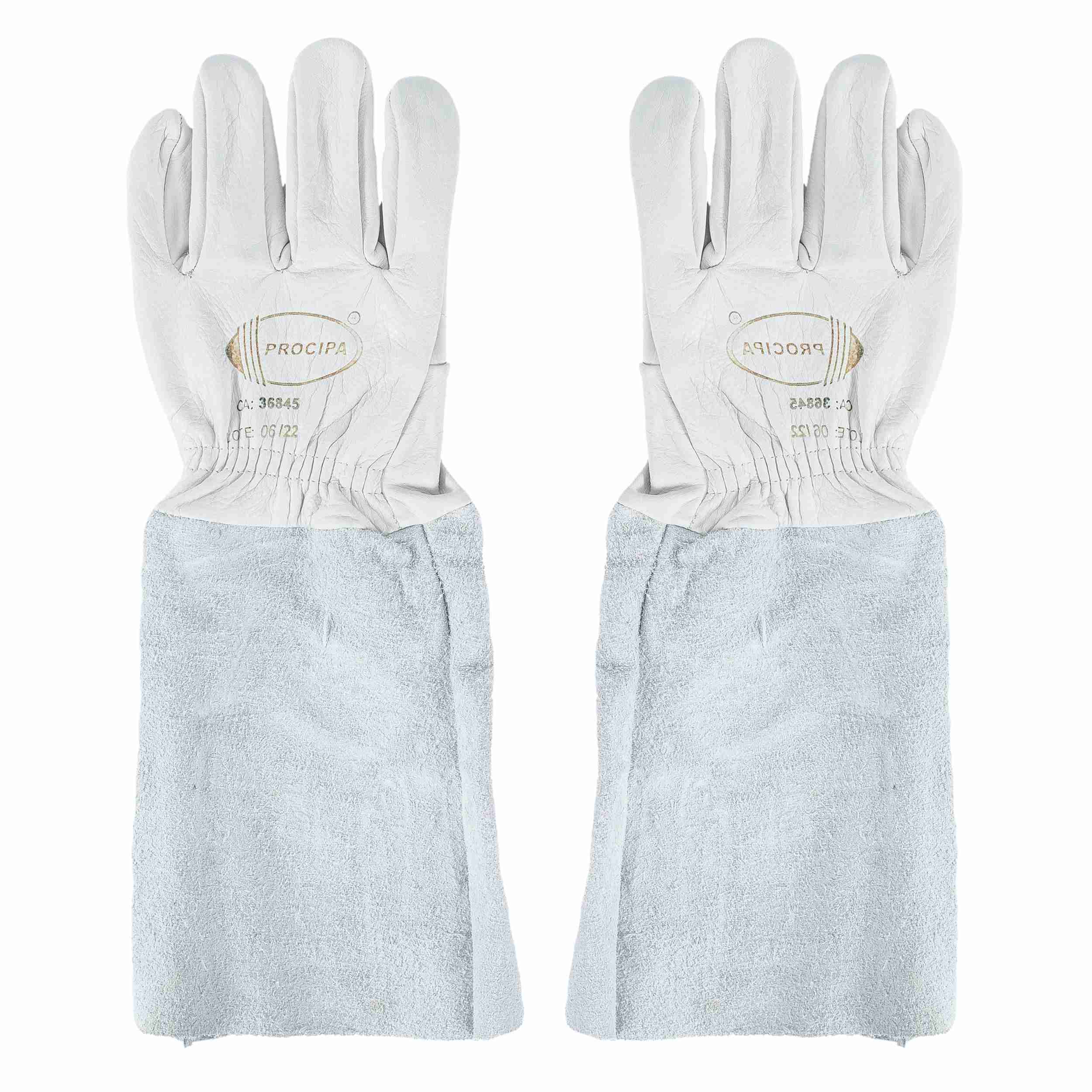 Luva de Vaqueta Com Punho Em Raspa 20cm Procipa - Net Suprimentos