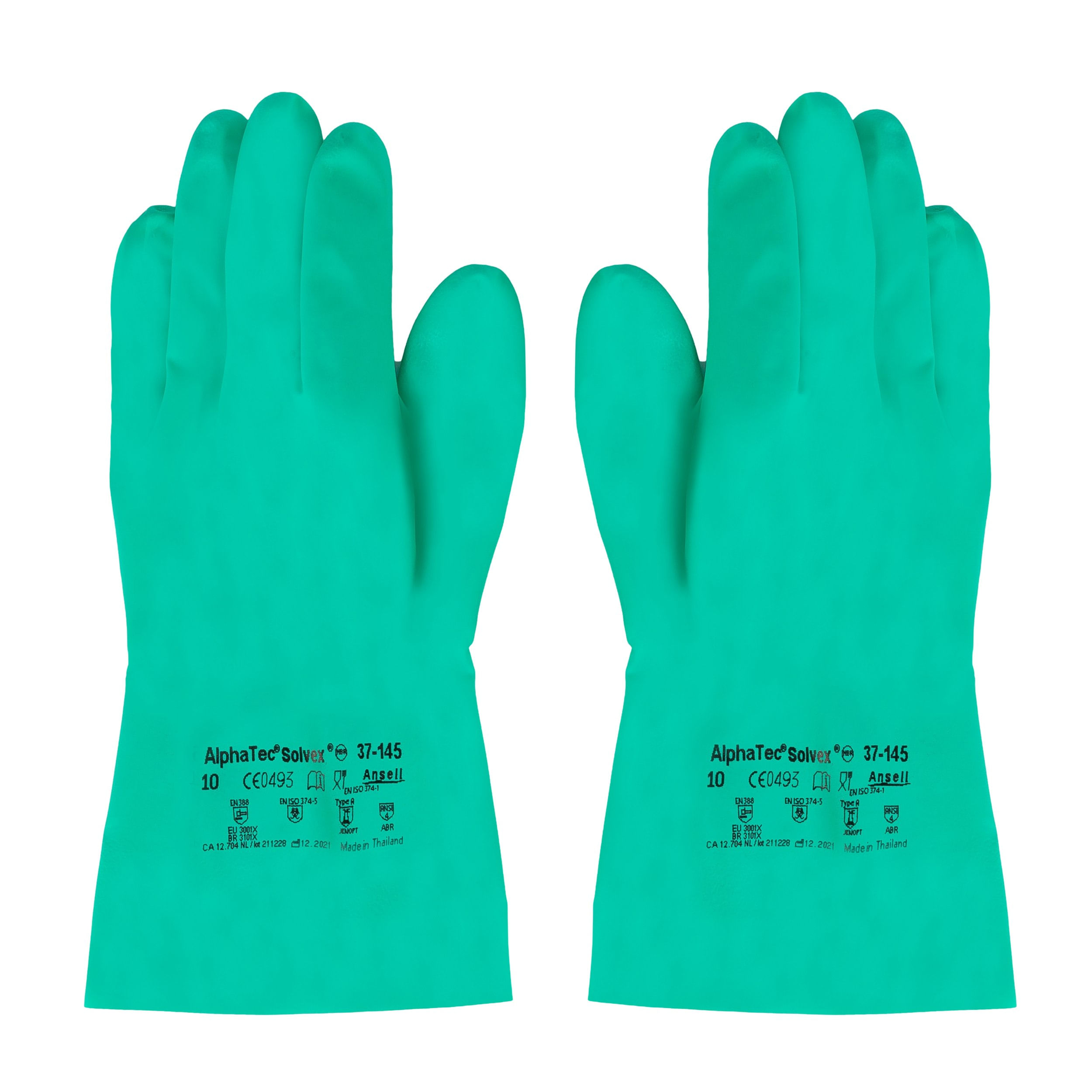 Luva Nitrílica Solvex Sem Floco Ansell