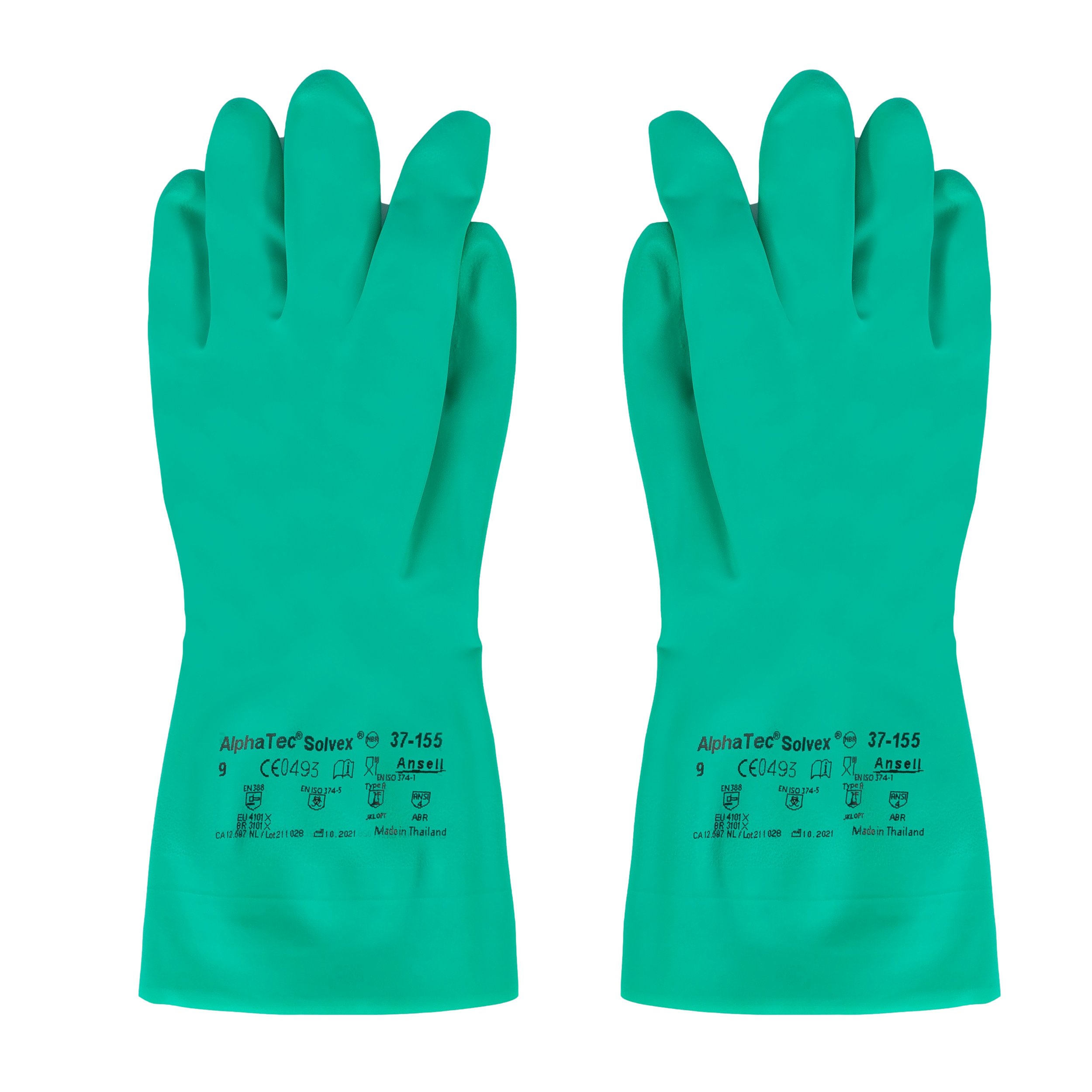 Luva Nitrílica Sem Forro Solvex