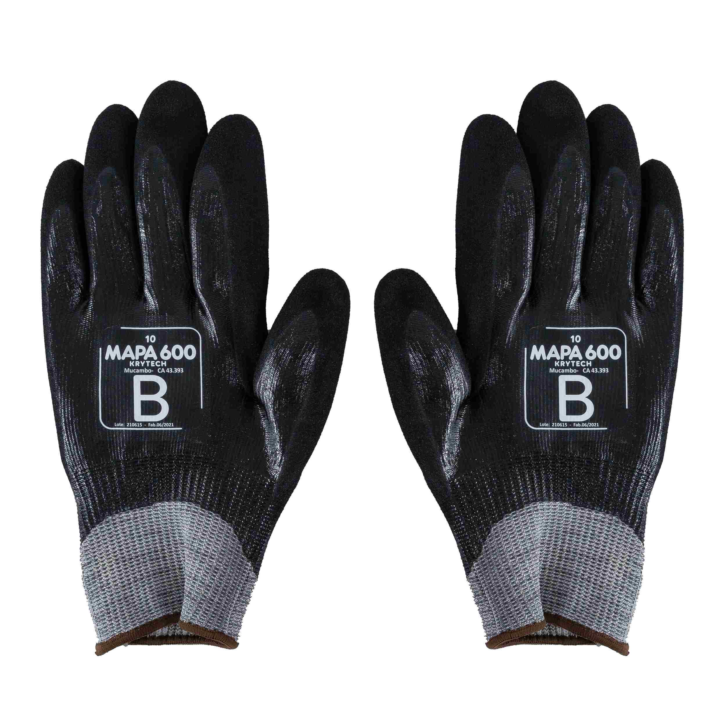 Luva Em Polietileno Krynit Grip Proof 600 Mucambo - Net Suprimentos