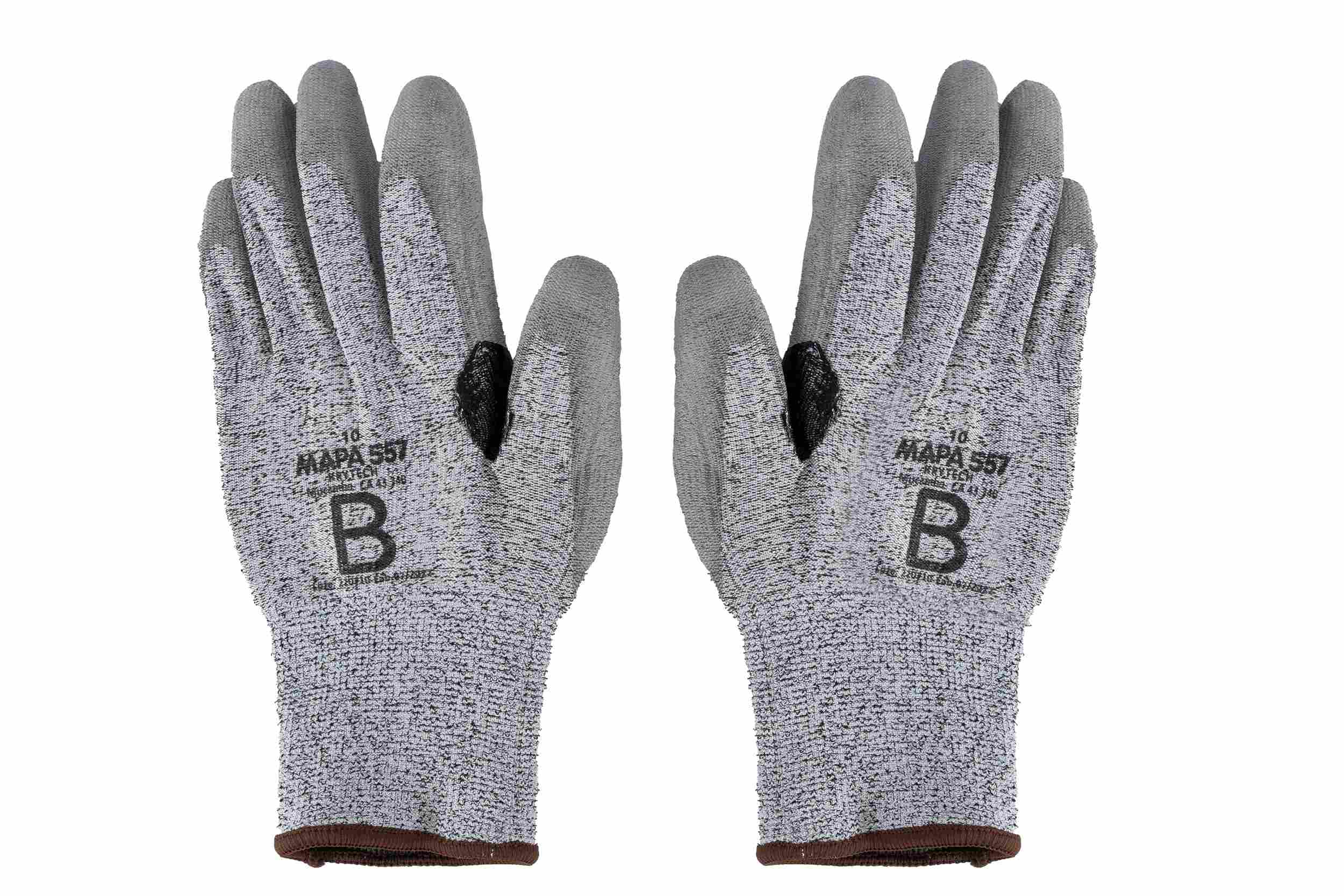 Luva Corte Banho Pu Pead En388 4243b Mapa Krytech 557 9/cinza