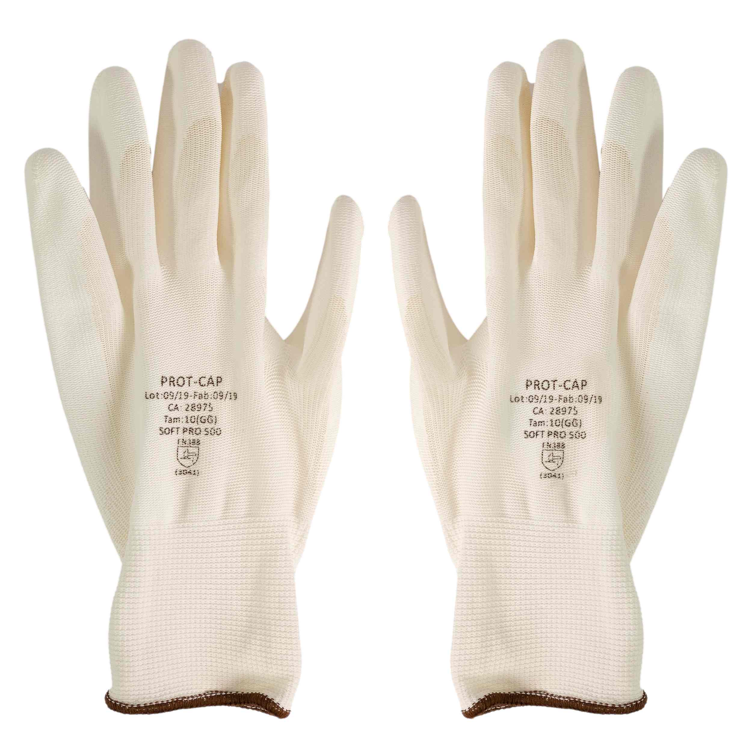 Luva Pro Poliéster Palma Antiderrapante Soft
