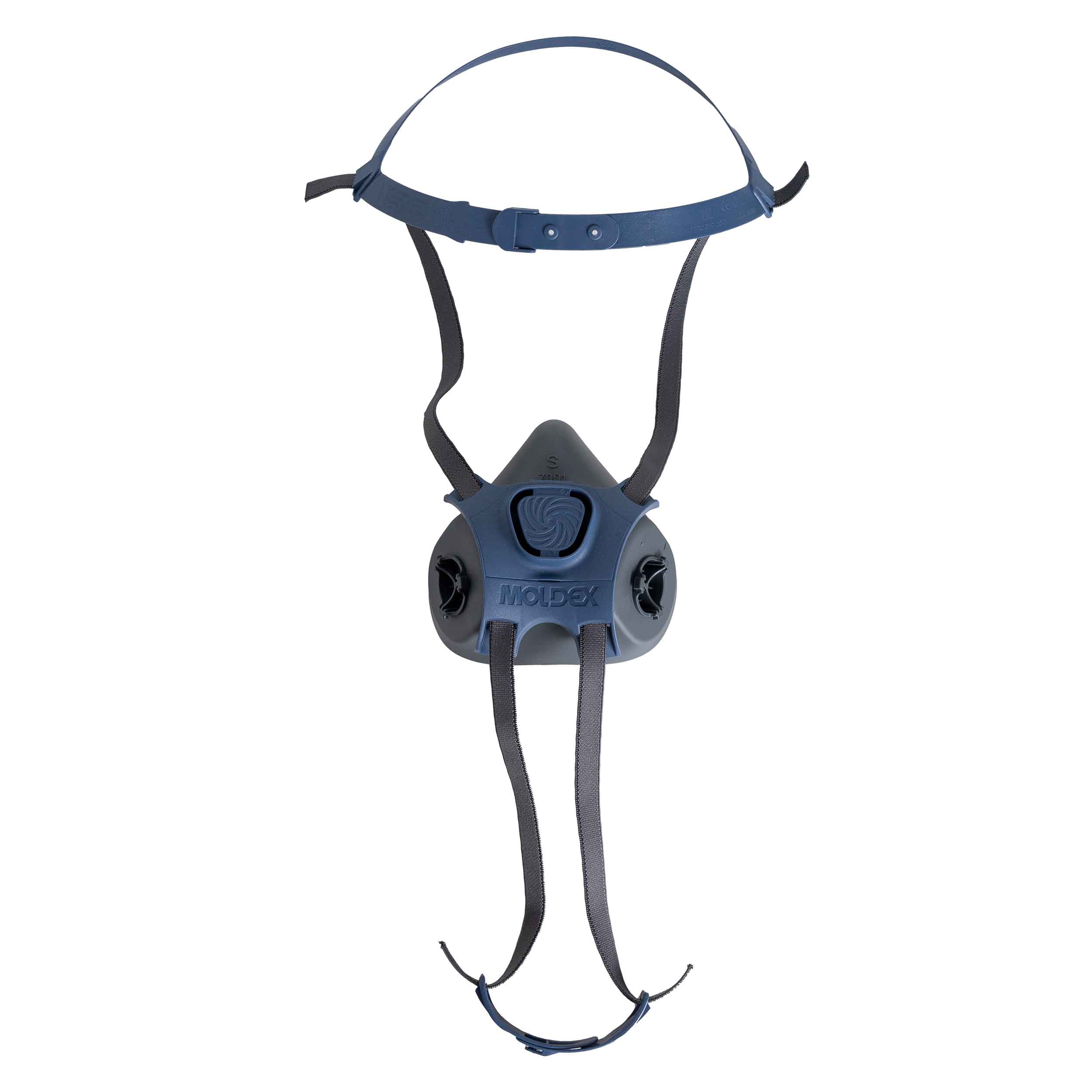 Respirador Semifacial Borracha Para 2 Cartuchos Moldex 7001 P