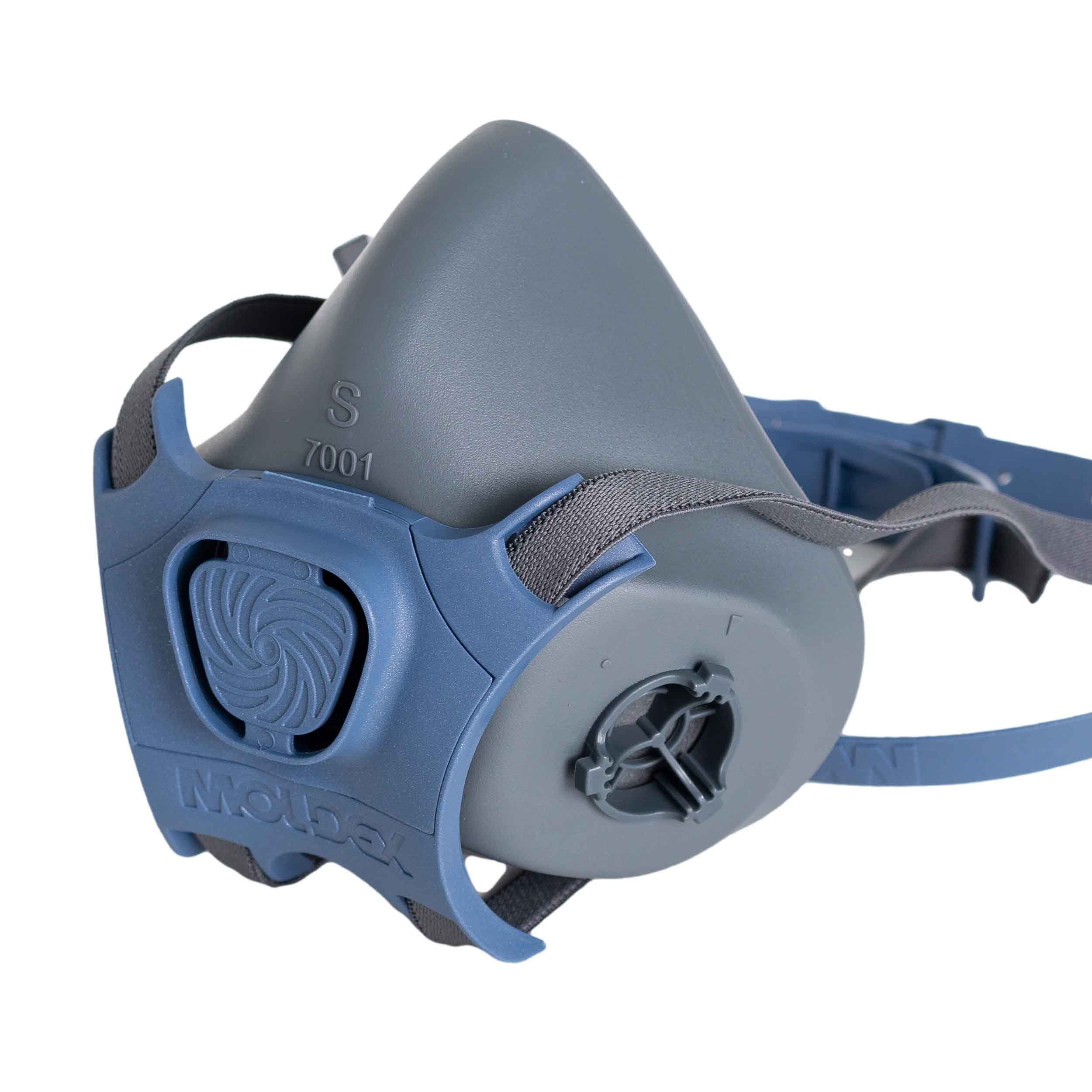 Respirador Semifacial Borracha Para 2 Cartuchos Moldex 7001 P - Net ...