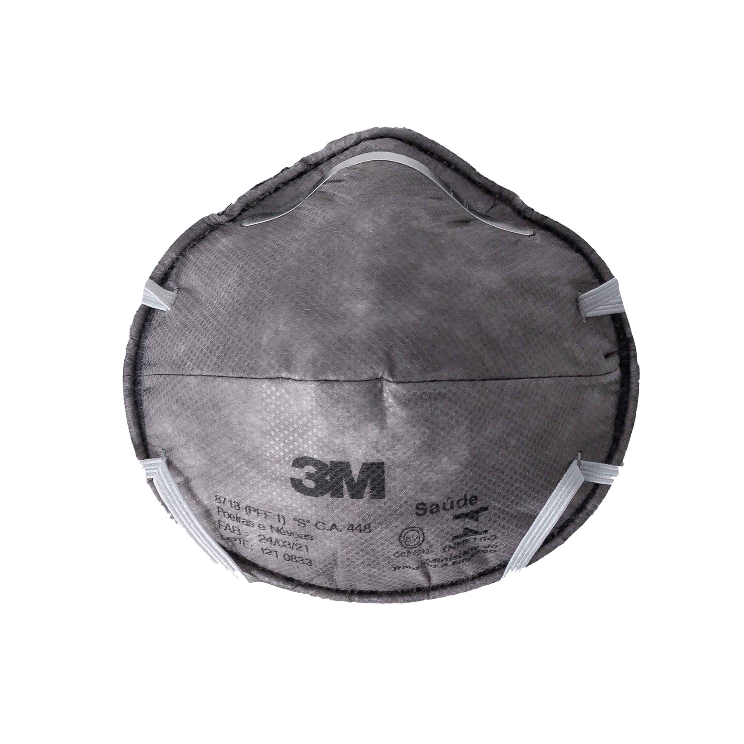 Respirador Descartavel Pff1 Vo Sem Valvula Concha 3m 8713 - Net Suprimentos