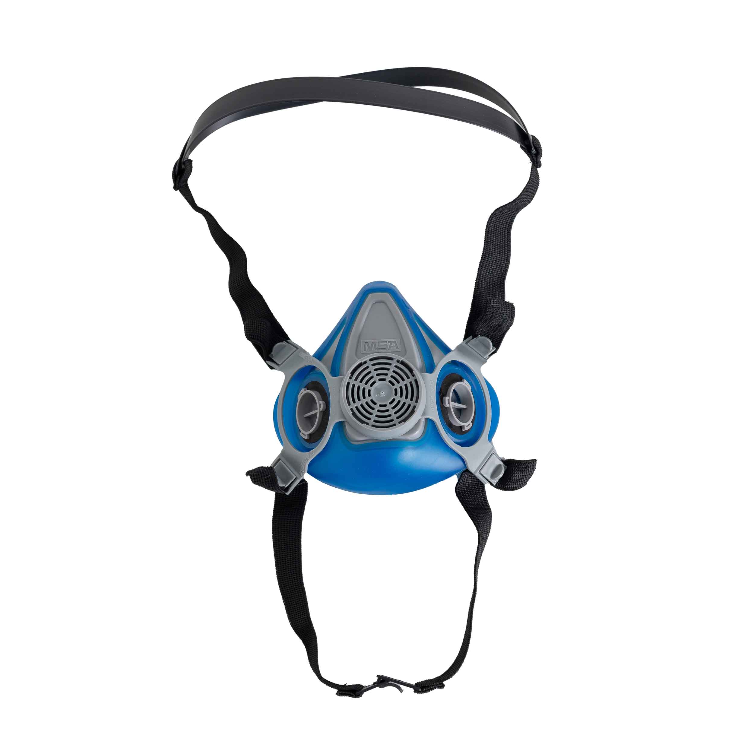 Respirador Semifacial Borracha Para 2 Cartuchos Msa Advantage 200 Ls G ...