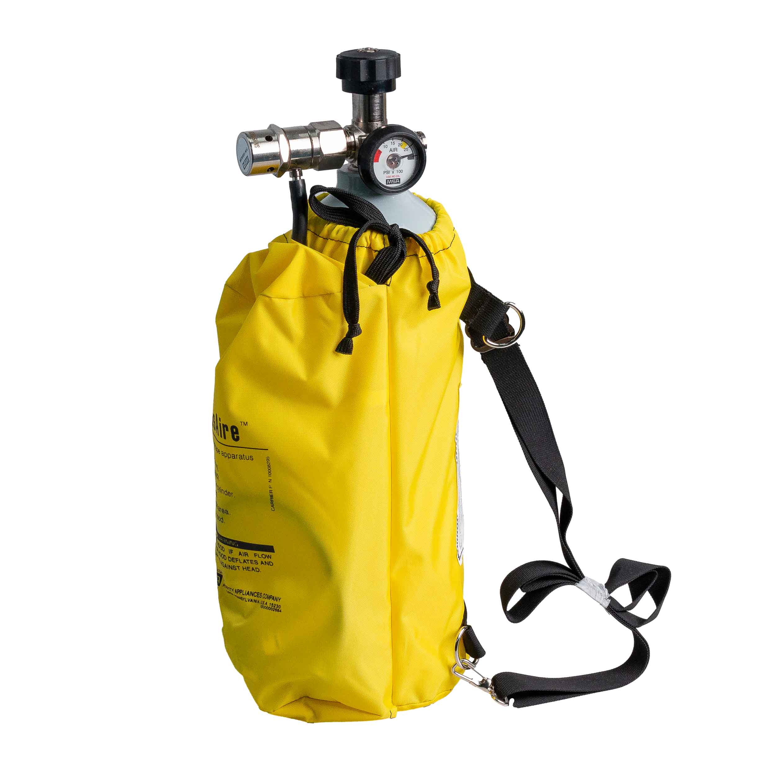 Máscara de Fuga Transaire® 10 Cilindro Fibra Alumínio Msa - Net Suprimentos