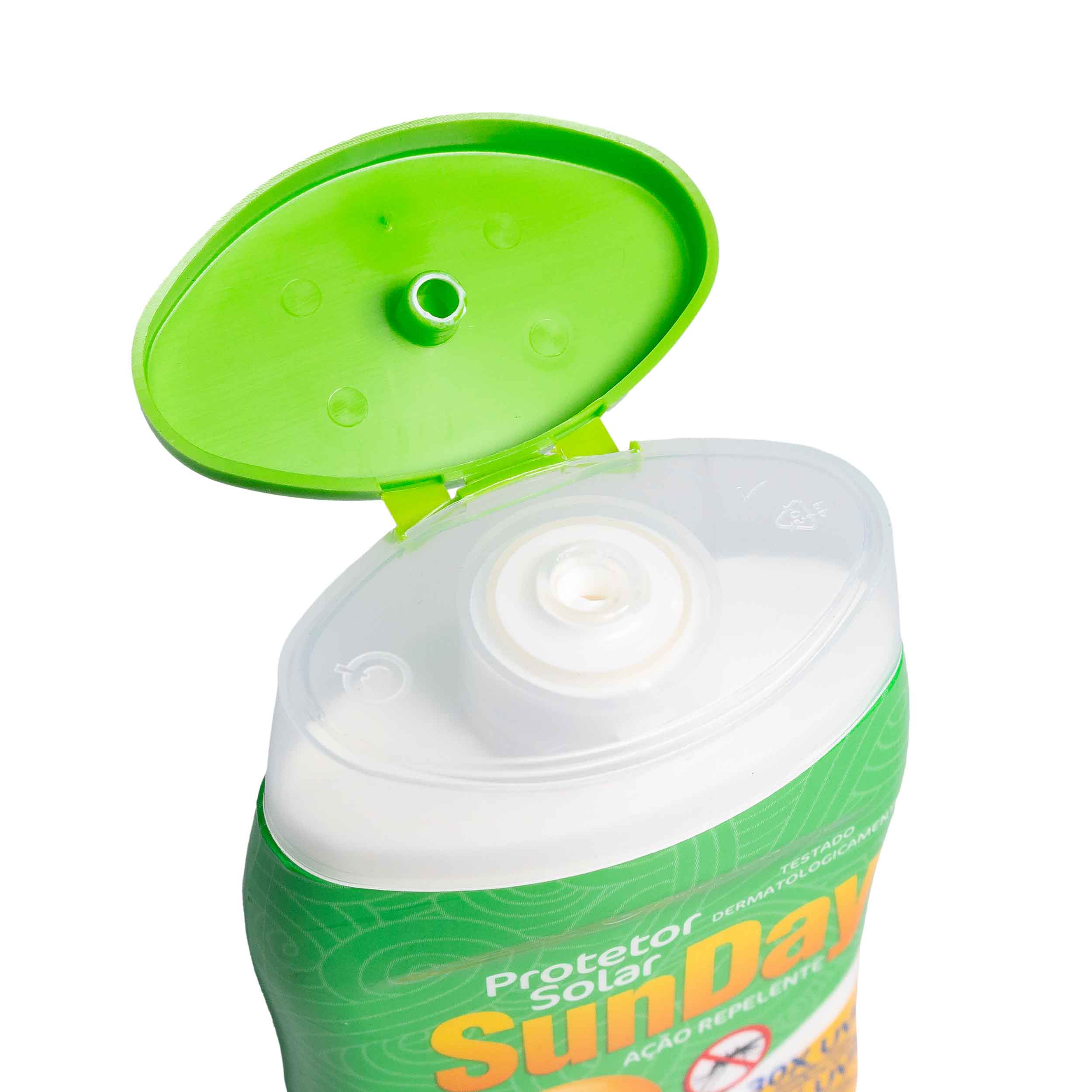 Protetor Solar Repelente FPS 30 Sunday Frasco 120ml - Net Suprimentos