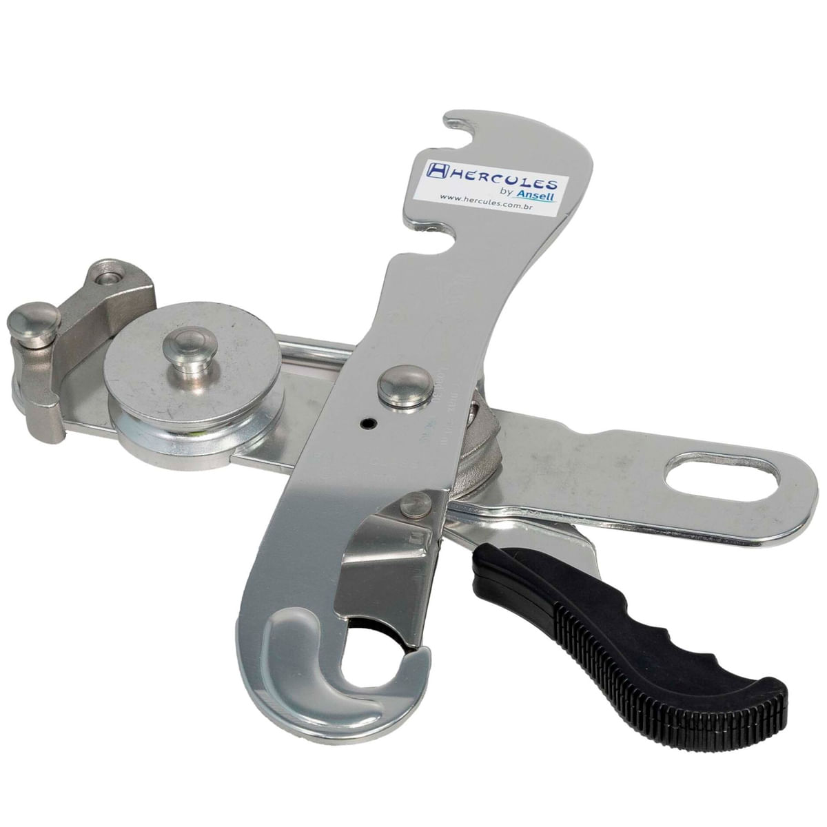 Descensor Freio Blocante Com Alavanca de Bloqueio Anti Panico Hercules ...