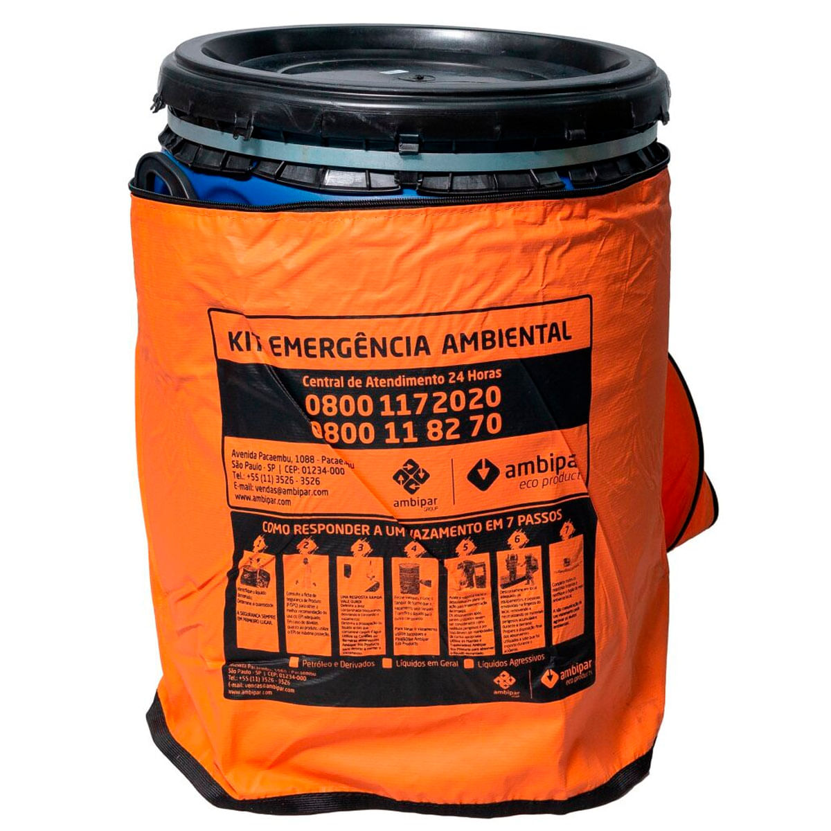 Kit Bombona Para Líquidos Agressivos - 50l Suatrans