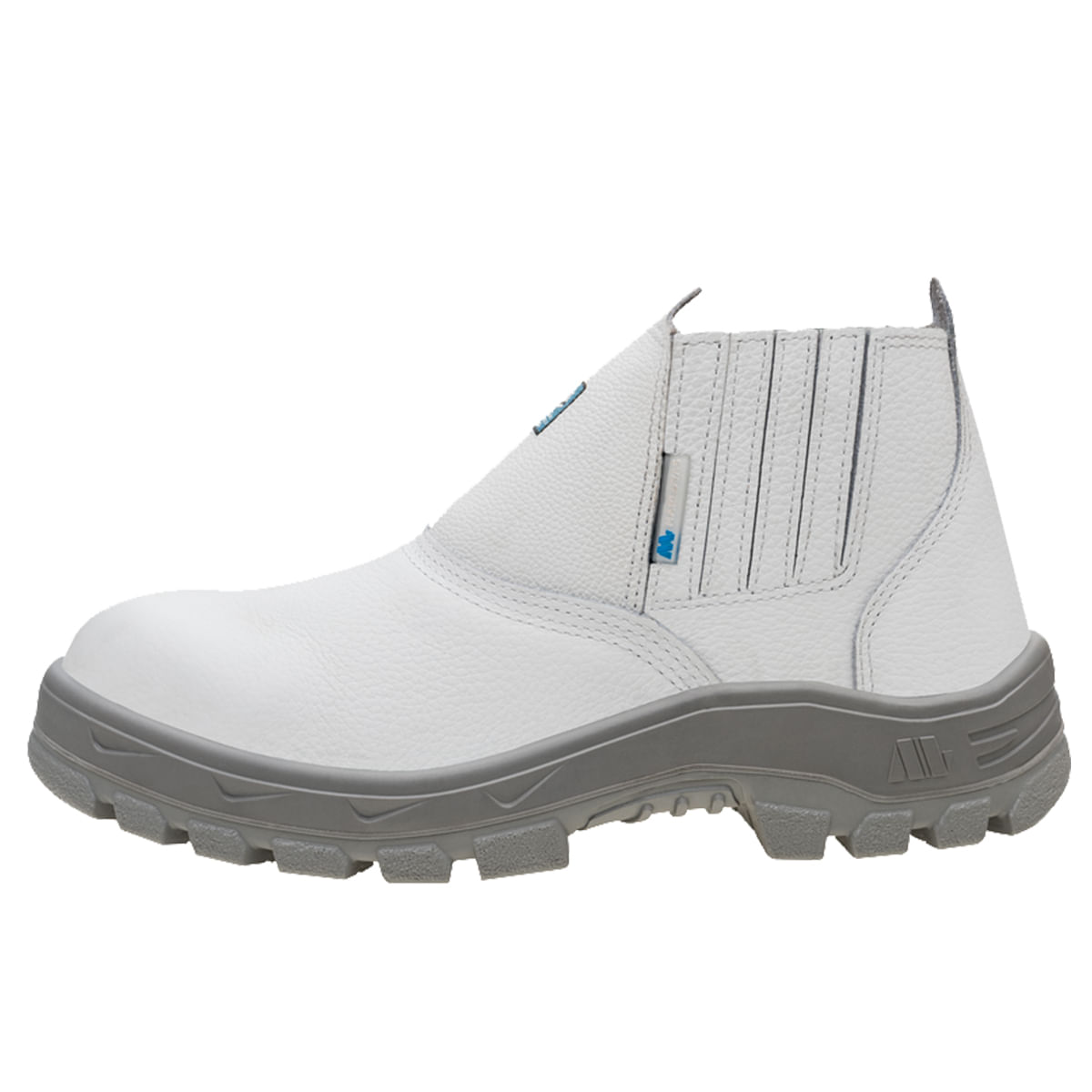 Botina El B.comp Pap Bid Couro Vaqueta Nao Eletr Marluvas Branca - Net ...