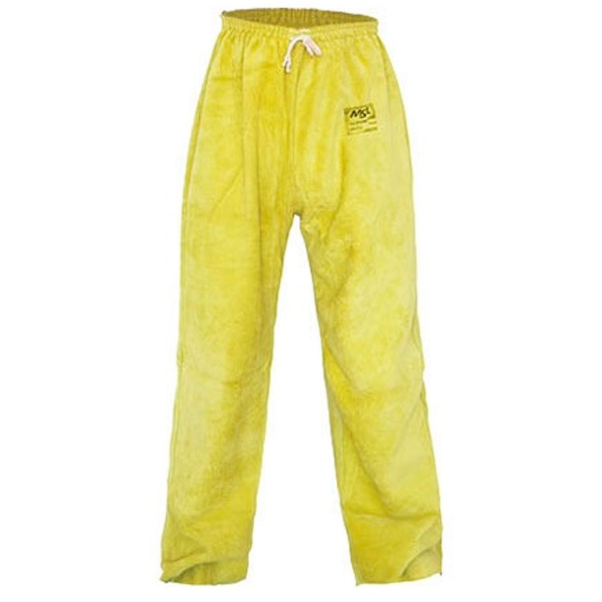 Calca Raspa Camurca Elastico Cordao Msl 58/amarelo - Net Suprimentos