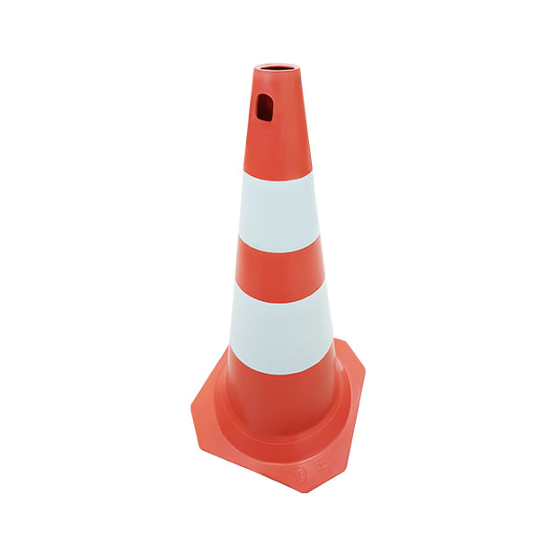Cone 75cm Rigido Plastcor //pto/am - Net Suprimentos