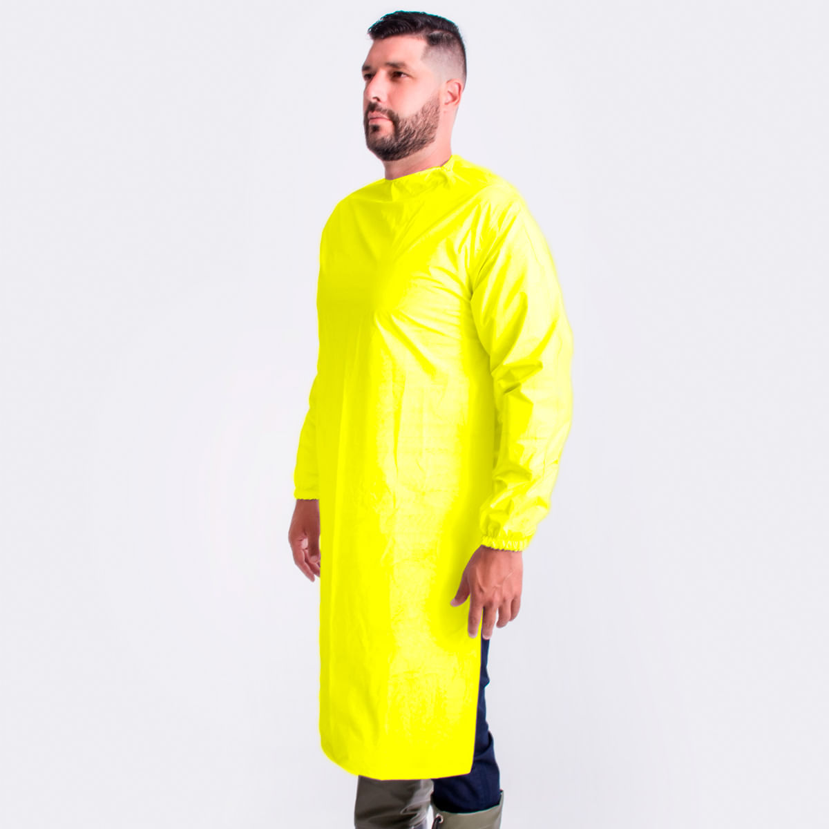 Avental Barbeiro Imperm Nylon Emborrachado 140x60cm Vertice 8100 Xg ...